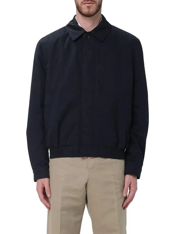 Saint Laurent Cassandre Cotton Overshirt - Black