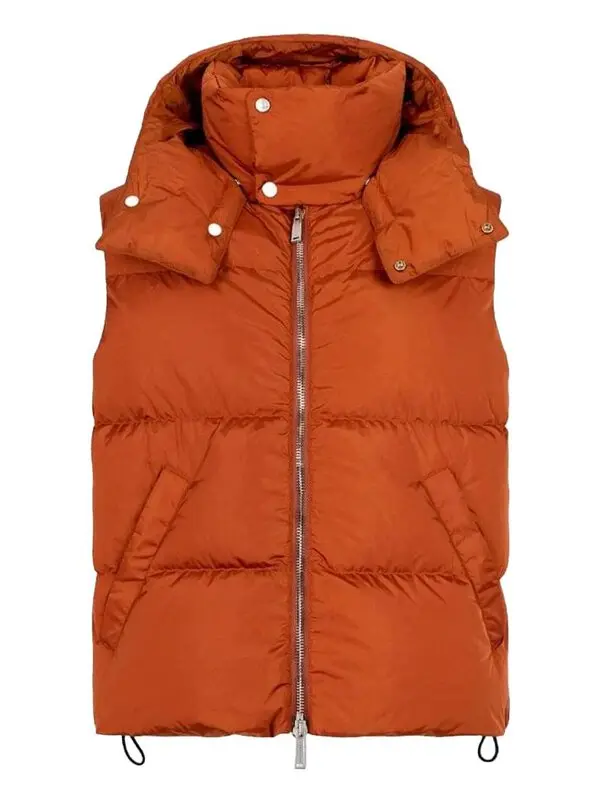 Dsquared2 Hooded Down Vest - Multicolor