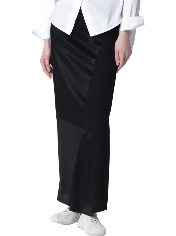 6397 Patchwork Skirt - Black