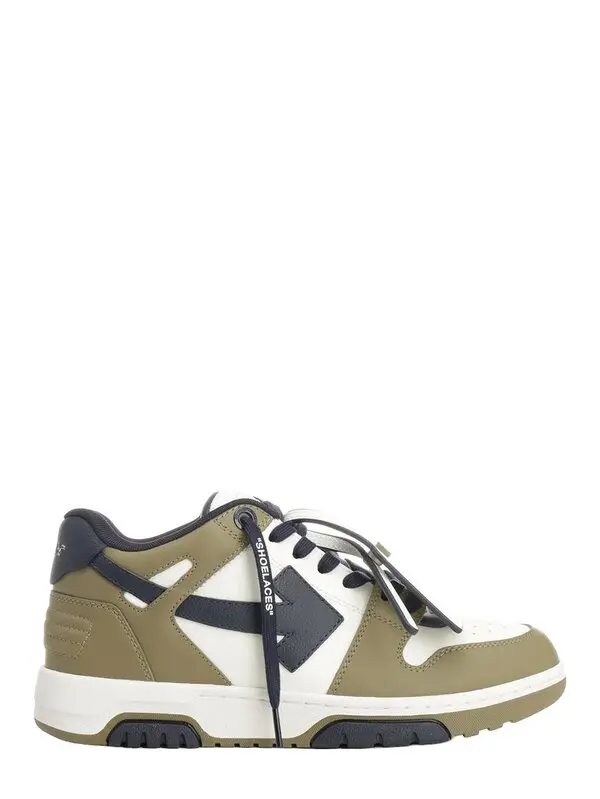 Off-White Out Of Office Leather Sneaker - Green
