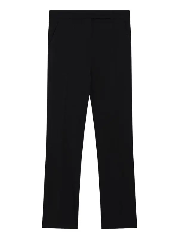 Max Mara Virgin Wool Trousers - Blue