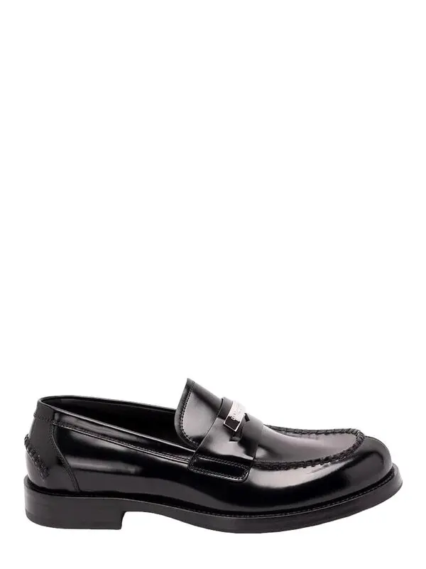 Dolce & Gabbana Brushed Leather Loafers - Multicolor