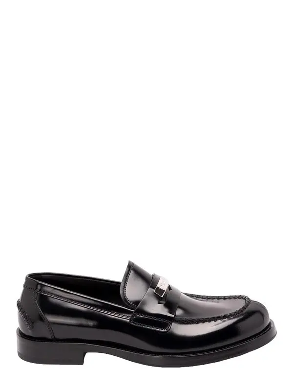Dolce & Gabbana Brushed Leather Loafers - Multicolor