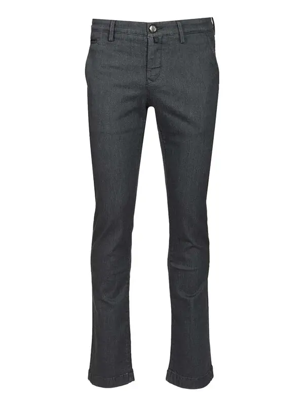 Jacob Cohen Bobby Slim-fit Chino Trousers - Gray