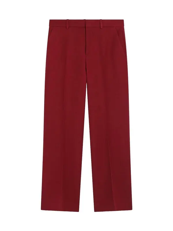 Gucci Classic Trousers In Anchor - Red