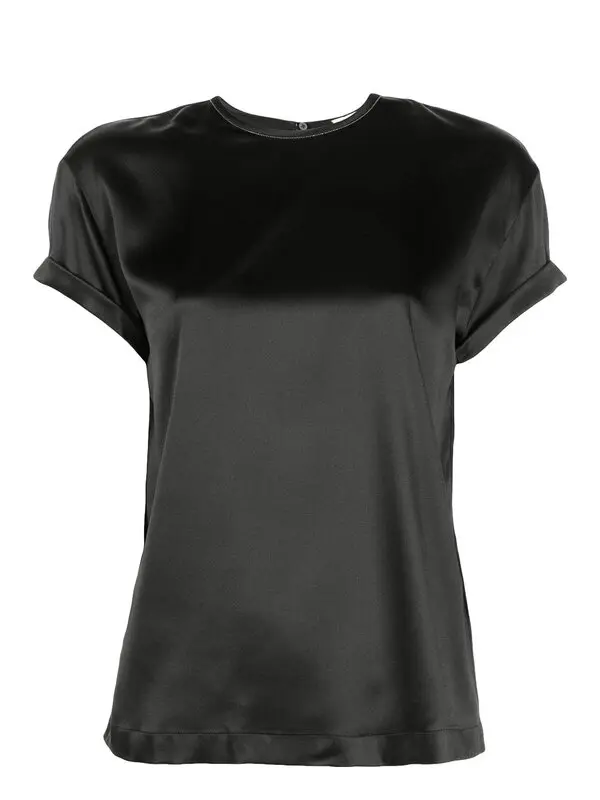 Brunello Cucinelli Silk Top - Multicolor
