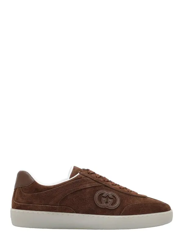 Gucci Suede G75 Sneakers - Brown