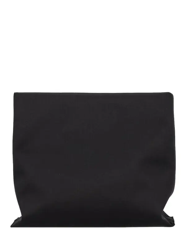 ROGER VIVIER Trompette Clutch Bag - Black