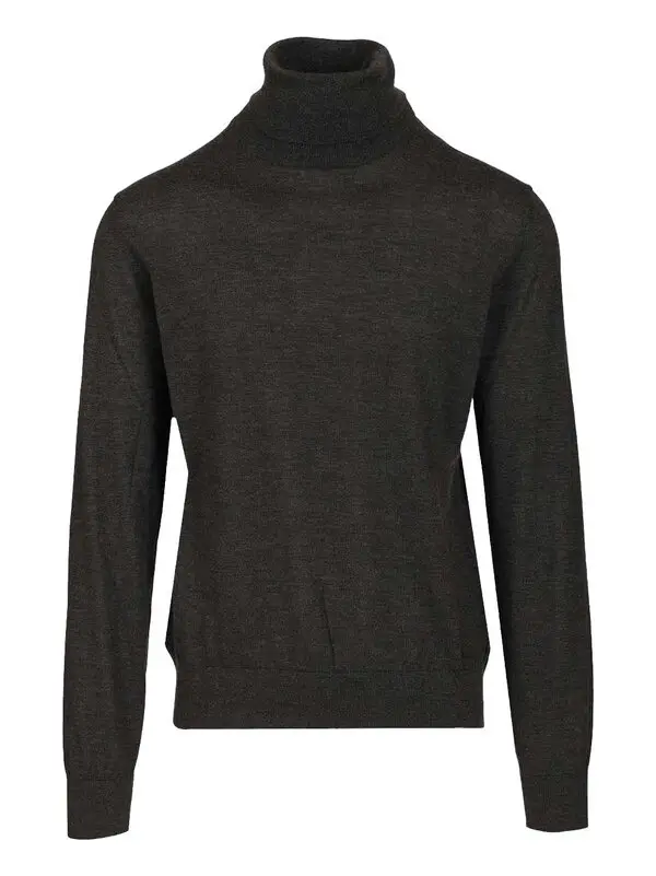 Dolce & Gabbana Cashmere Turtleneck Sweater - Gray