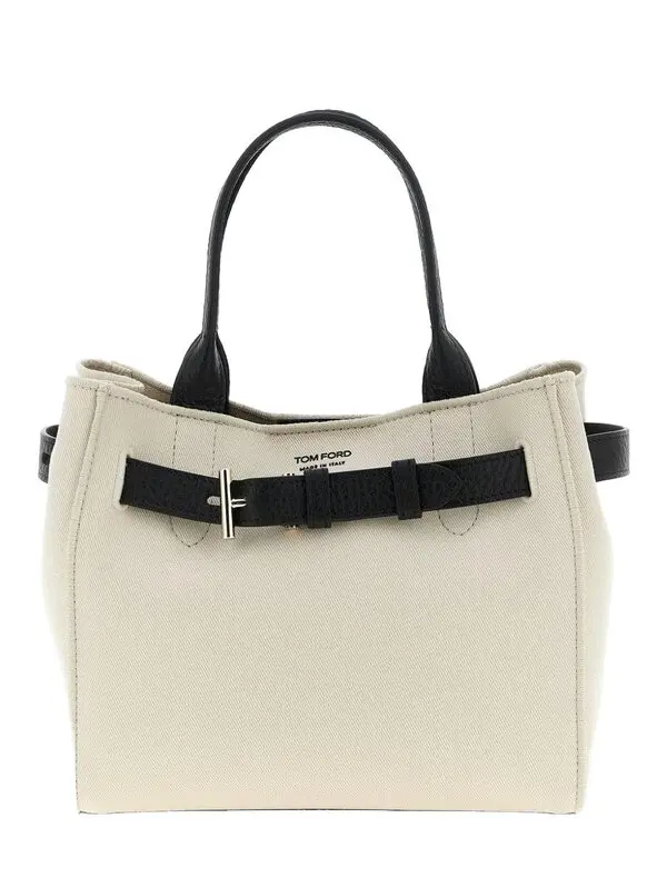 TOM FORD Audrey Small Canvas Tote Bag - Multicolor