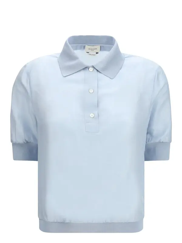 Jacob Cohen Short-sleeve Blouse - Blue