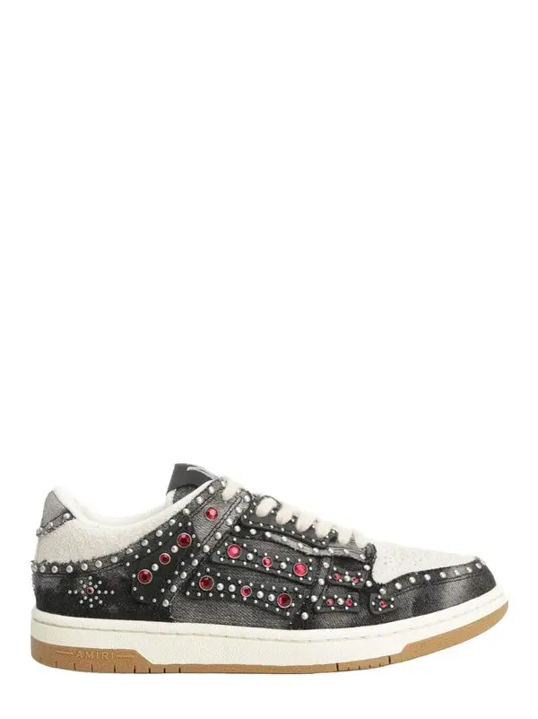 Amiri Stud Skel Sneaker - Black