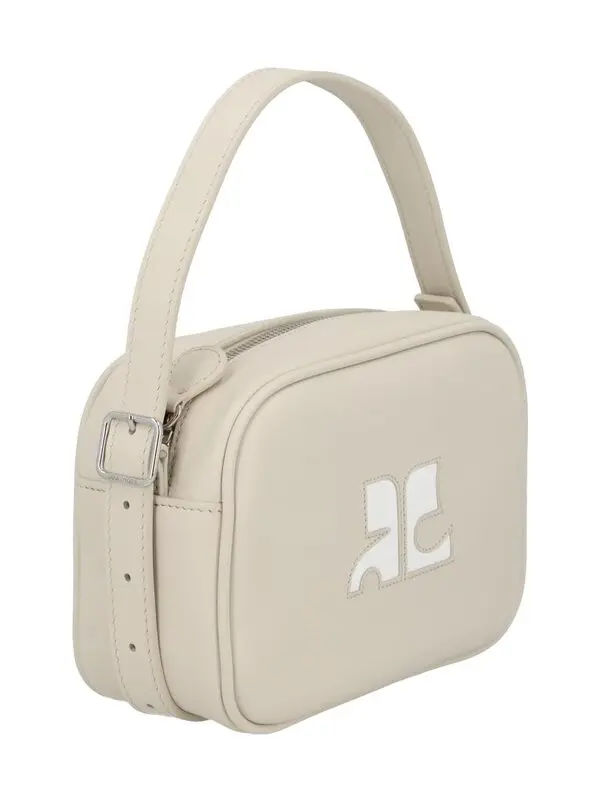 COURREGES Reedition Naplack Bag - Cream