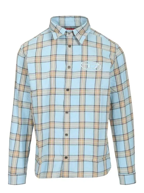 DIESEL® Tartan Shirt - Blue