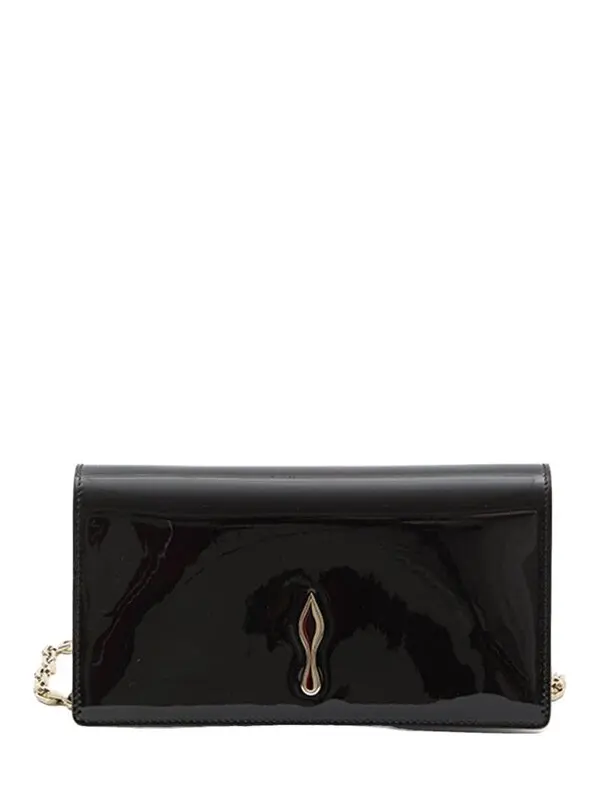 CHRISTIAN LOUBOUTIN Bettina Leather Clutch - Multicolor