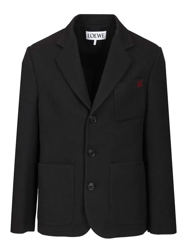 Loewe Wool Jacket - Blue