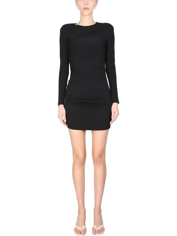 Dsquared2 Draped Mini Dress - Black