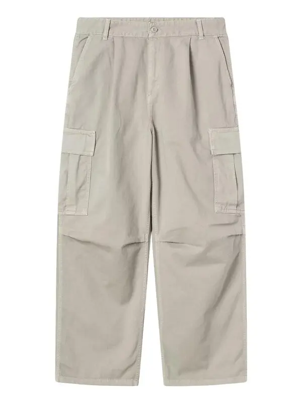 Carhartt Work In Progress Cole Cargo Pant Puddle/garment Dyed - Gray