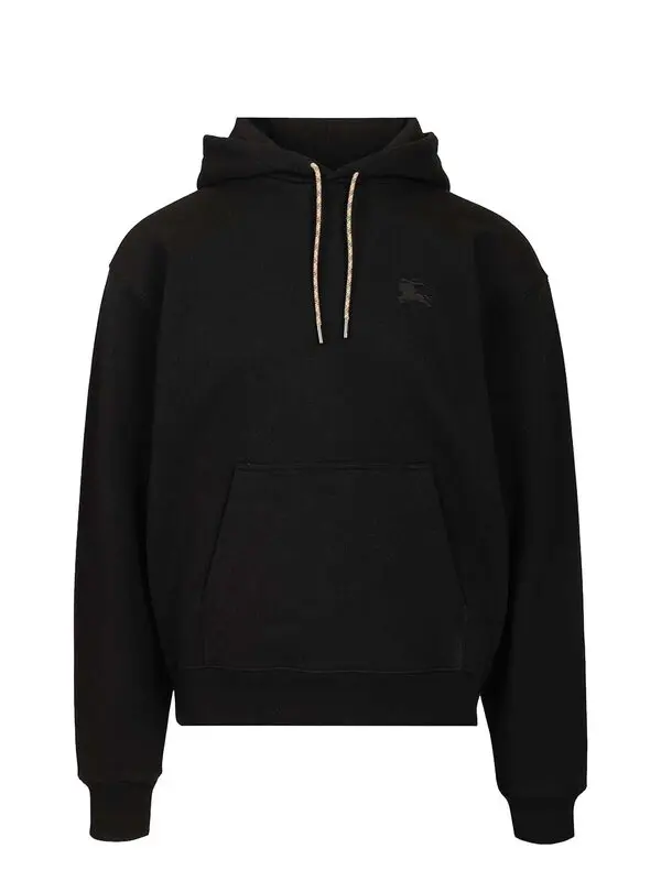 Burberry Cotton Hoodie - Black