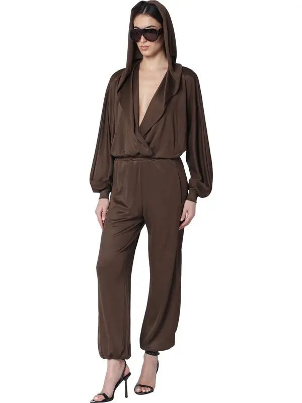 Andamane Grace Knit Set - Brown