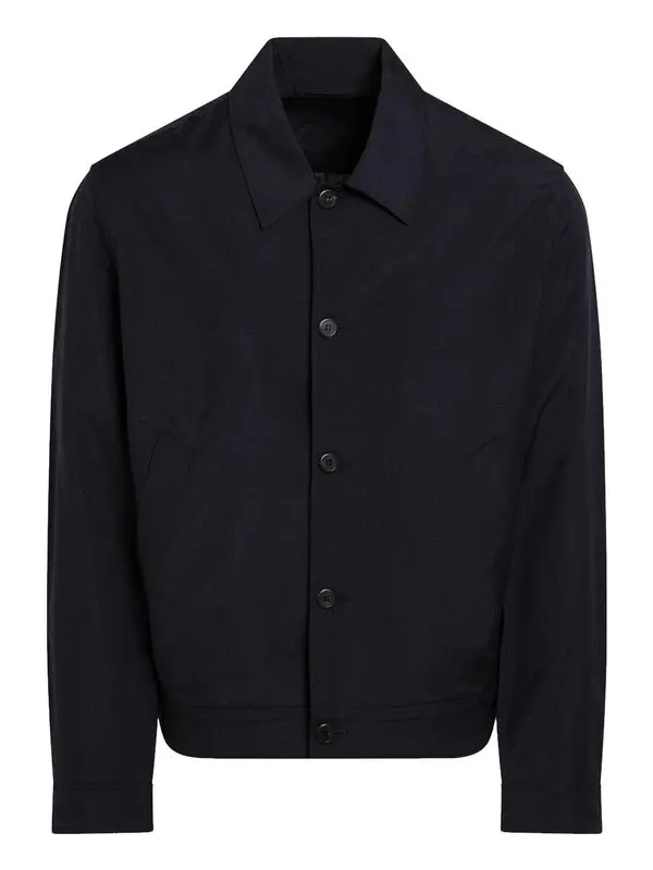 Prada Wool And Mohair Jacket - Blue