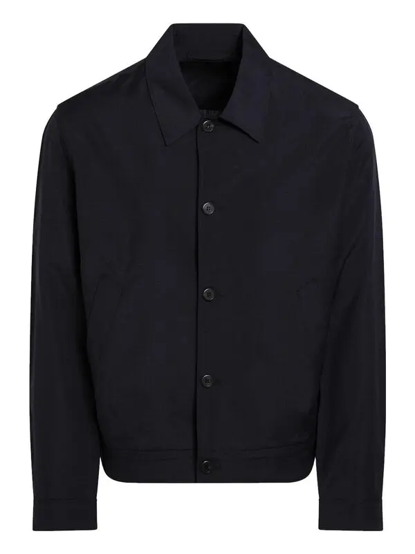 Prada Wool And Mohair Jacket - Blue