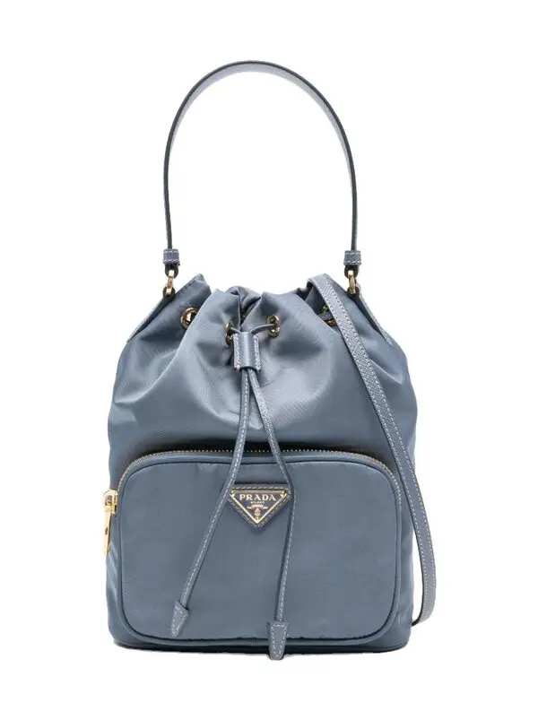 Prada Duet Re-nylon Bucket Bag - Multicolor