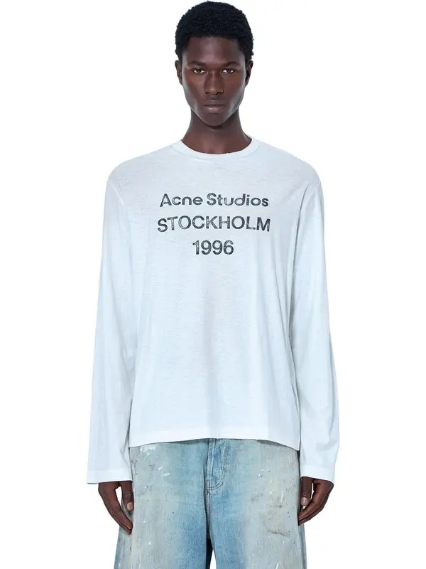 Acne Studios 1996 Logo T-shirt - White