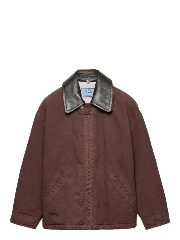 Prada Jackets Oversized Jackets - Brown