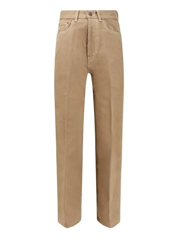 Celine Boyfriend 002 Cotton Trousers - Multicolor