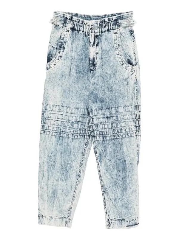 Isabel Marant Étoile Mellya Cotton Trousers - Multicolor