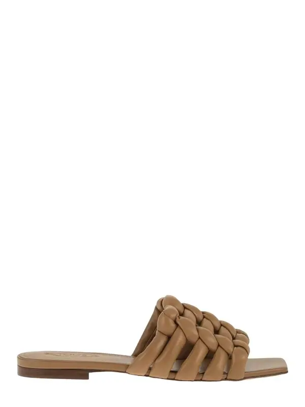 TOD'S Leather Sandals - Brown