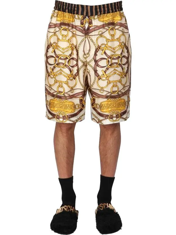Moschino Teddy Bermuda Shorts - Multicolor