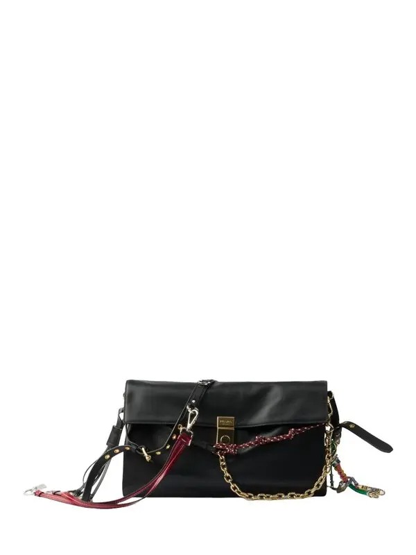Prada Soft Sound Large Leather Shoulder Bag - Multicolor