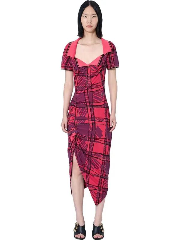VIVIENNE WESTWOOD Long Monday Pulling Dress - Pink