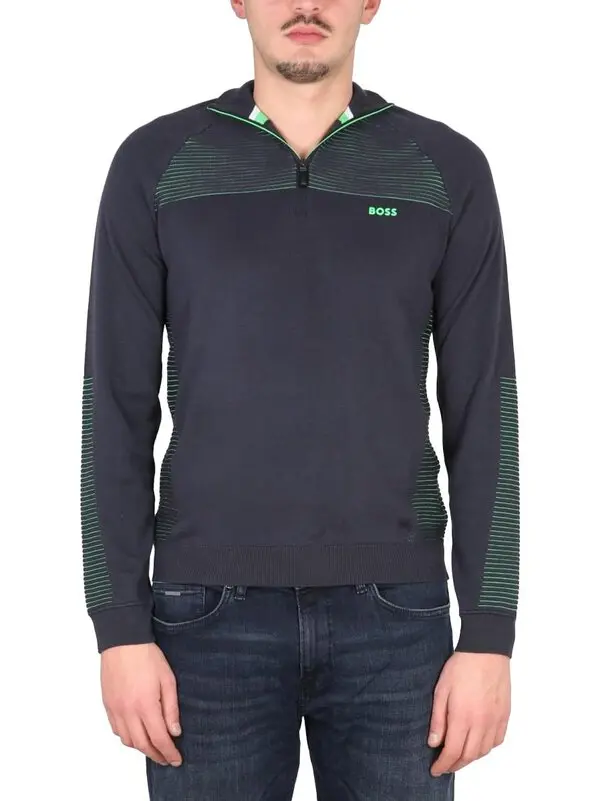 BOSS Turtleneck Shirt - Blue