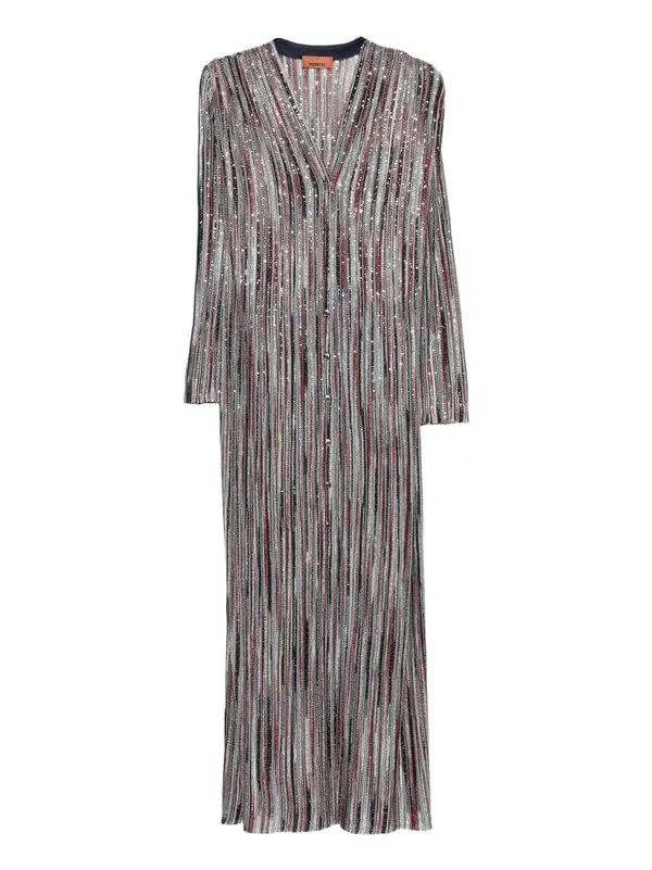 Missoni Striped Long Cardigan - Multicolor