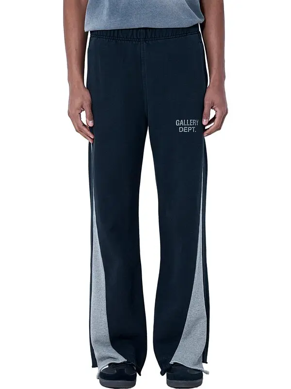 GALLERY DEPT. Elasticated Waist Track Pants - Black