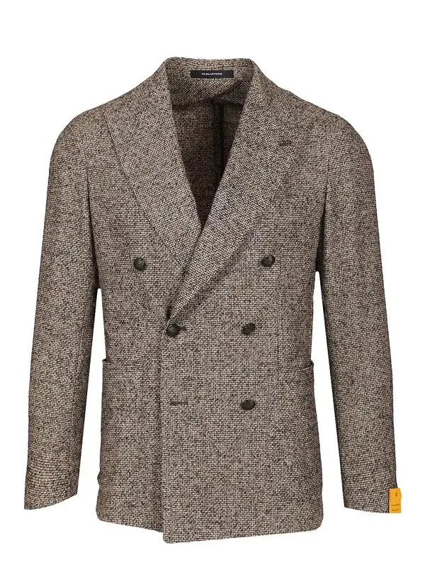 Tagliatore Wool Blend Double-breasted Jacket - Gray