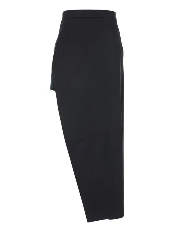 VIVIENNE WESTWOOD Wool Asymmetrical Skirt - Multicolor