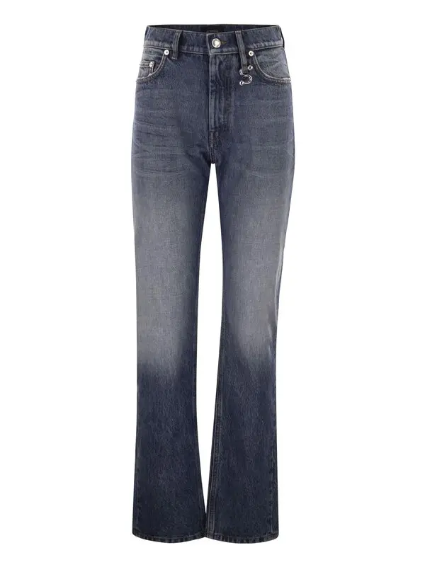 Sportmax Baita Low-rise Straight-leg Jeans - Multicolor