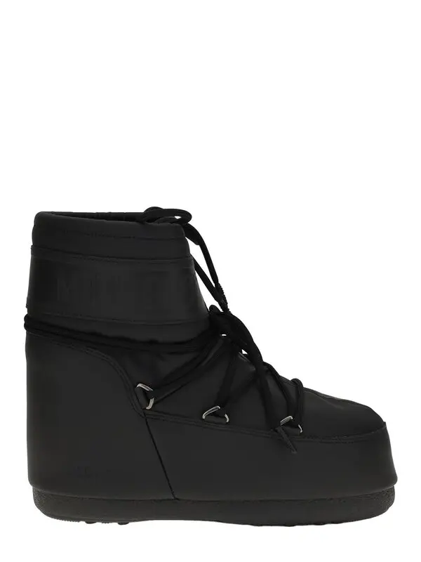 Moon Boot Icon Low Rubber Boots - Black