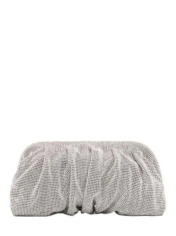 Benedetta Bruzziches Crystal Embellished Clutch - Silver