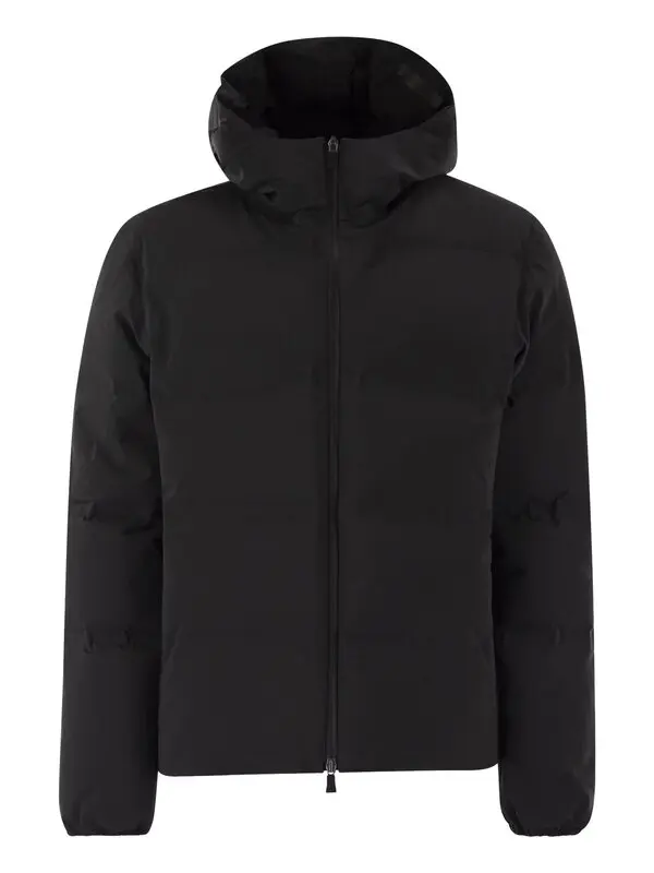 Herno New Impact Down Jacket With Hood - Black