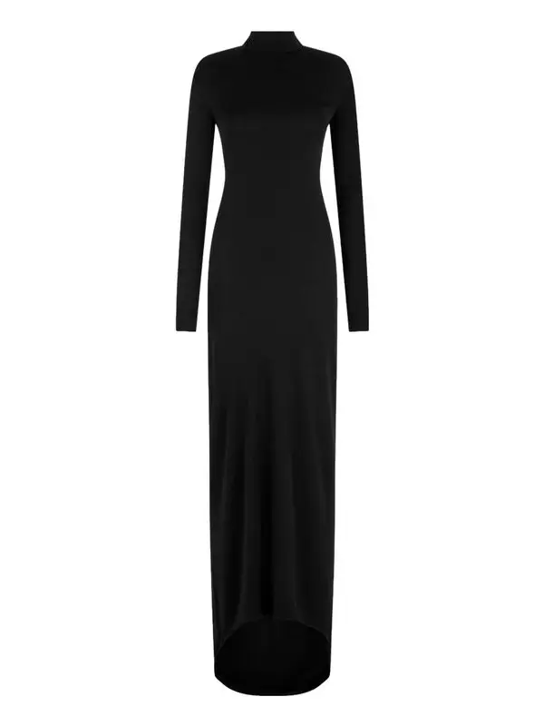 TOM FORD Asymmetrical Evening Dress - Black