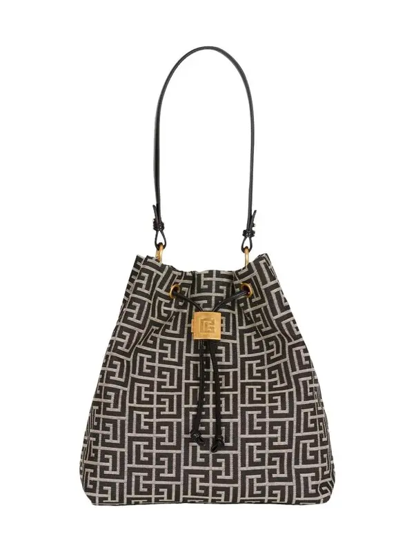 Balmain Sync Monogram Backpack - Multicolor