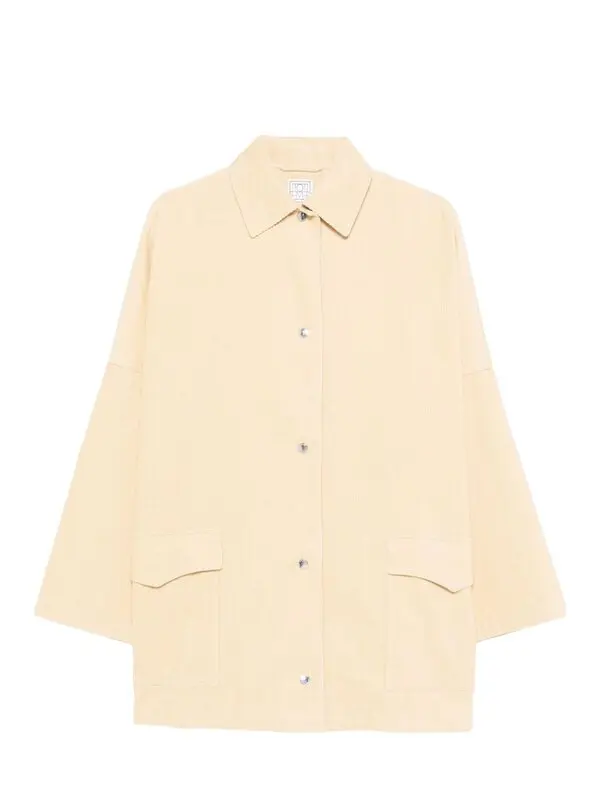 TOTEME Cotton Overshirt Jacket - Multicolor