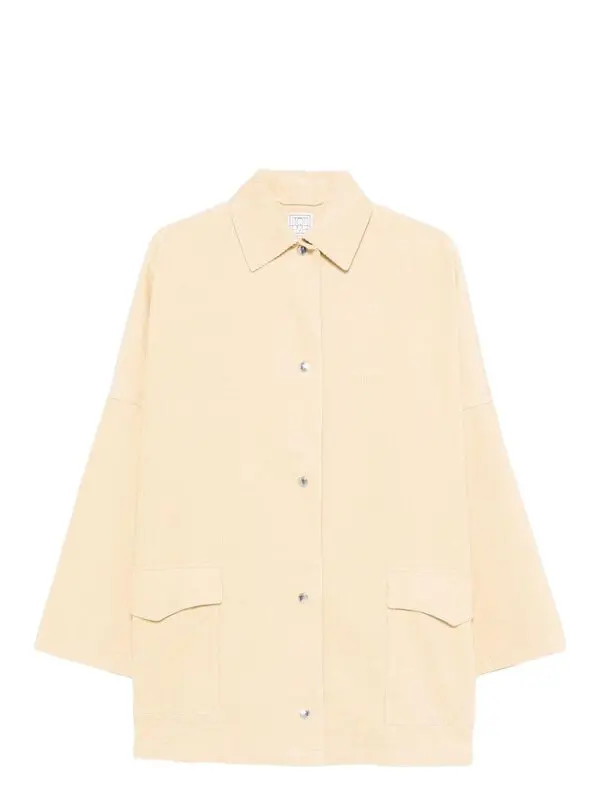 TOTEME Cotton Overshirt Jacket - Multicolor