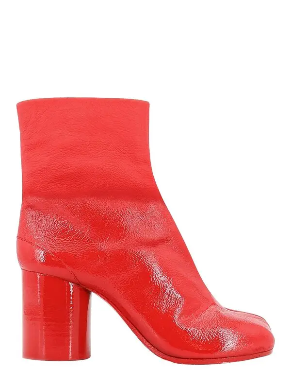 MAISON MARGIELA Leather Tabi Boots - Brown