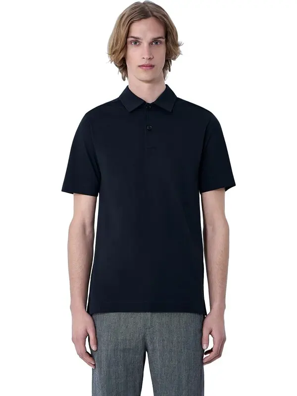 Dries Van Noten Cotton Helder Polo - Black